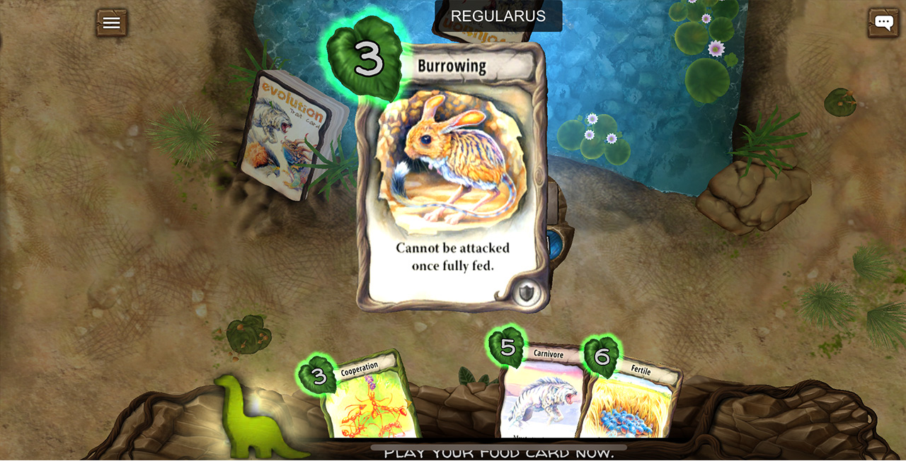 Evolve your gaming experience with strategy card game 'Evolution'