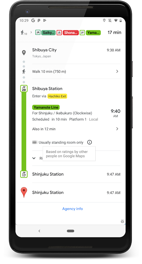Google Maps launches feature that predicts how crowded your bus will be