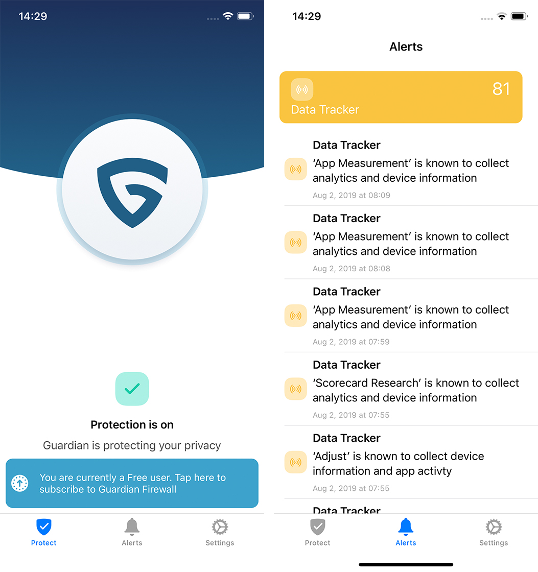 Guardian Firewall blocks trackers on your iPhone without breaking apps