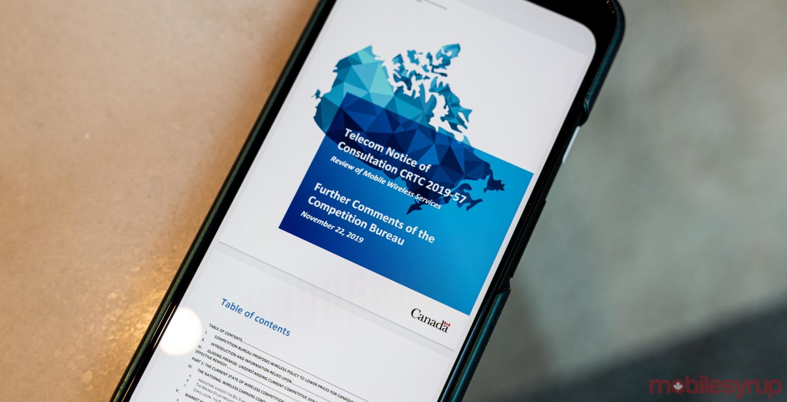 Competition Bureau suggests CRTC create 5-year MVNO temporary policy