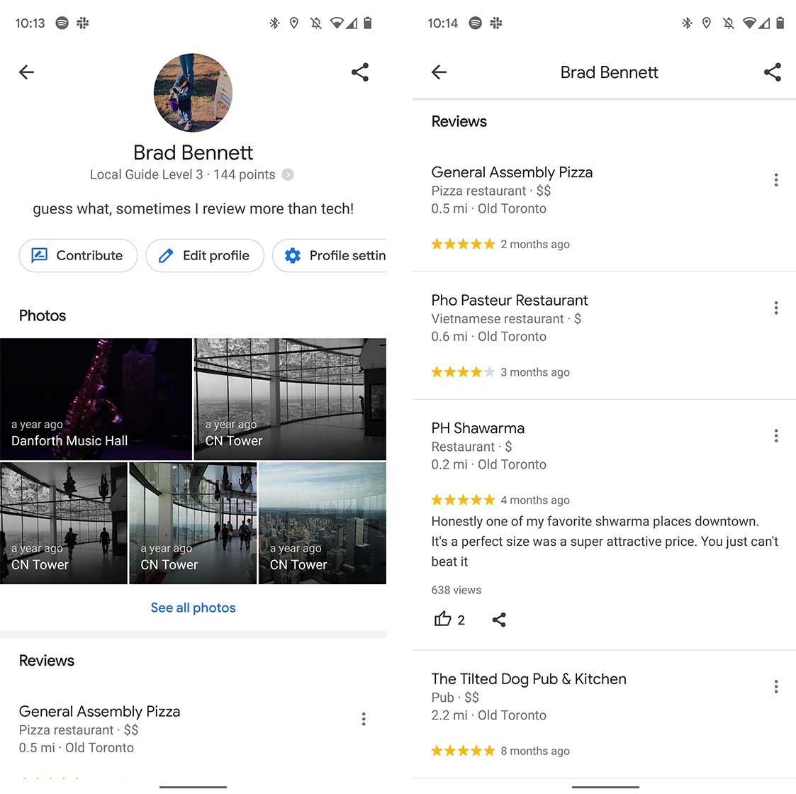 Google Maps update lets you tweak your review profile