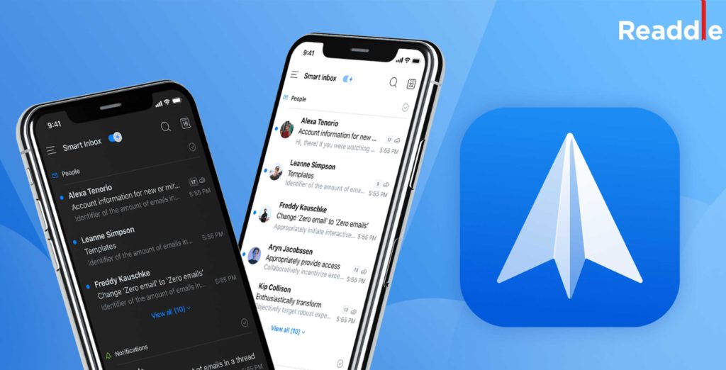 Spark updates its iOS app with new design and adds dark mode to all apps