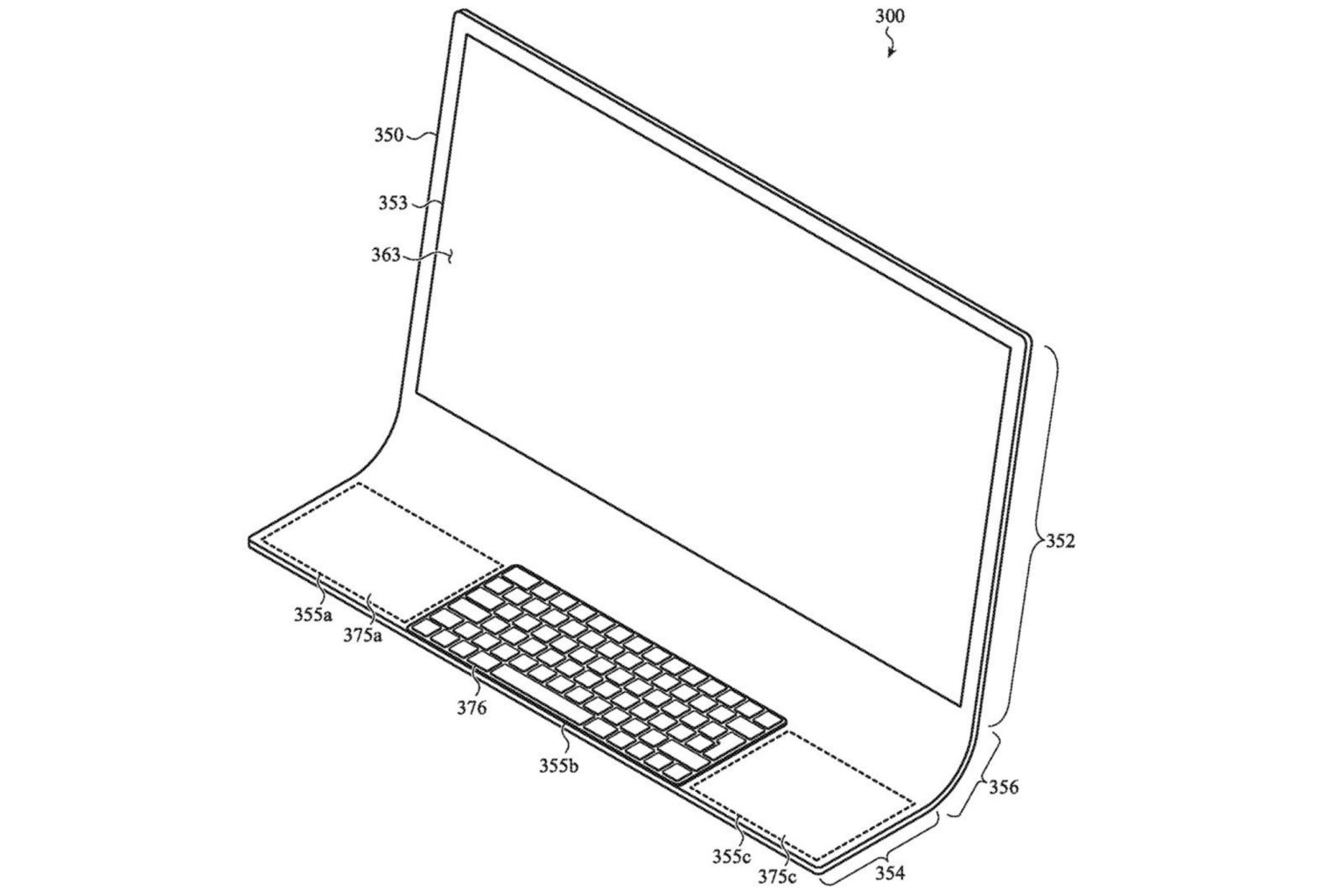Apple patent suggests it's developing a Mac with a curved glass display