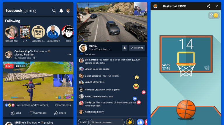 Facebook Gaming launches new game streaming app on Android