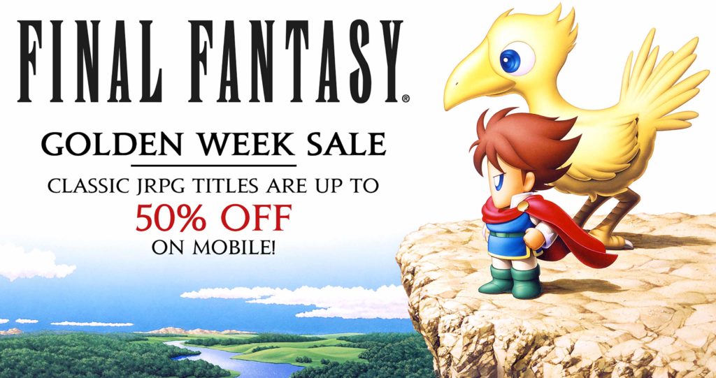 Final Fantasy games up to 50 percent off on Android and iOS