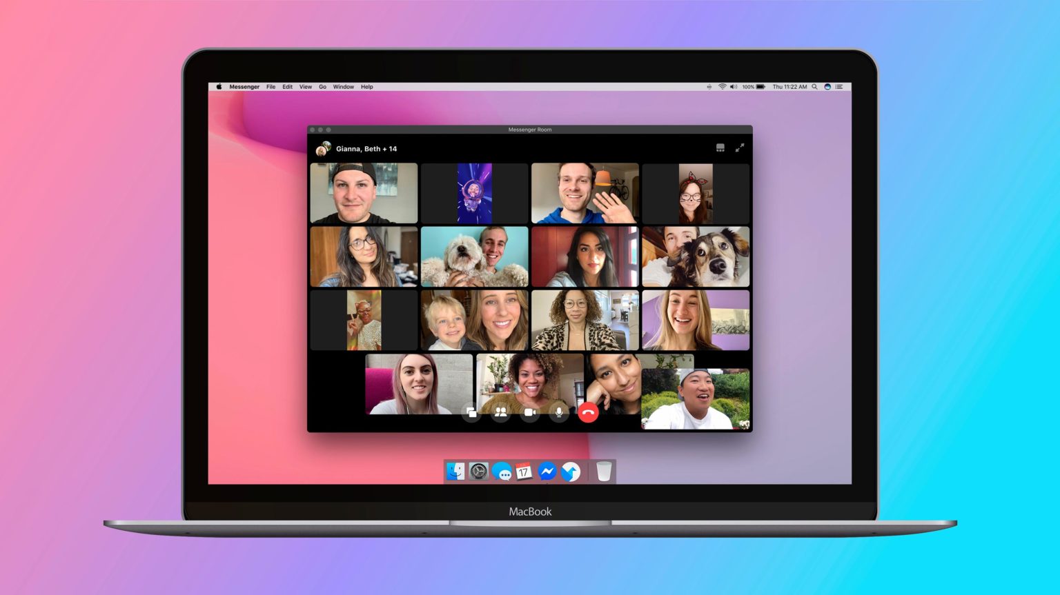 Facebook's new Messenger Rooms offers video calling for up to 50 people