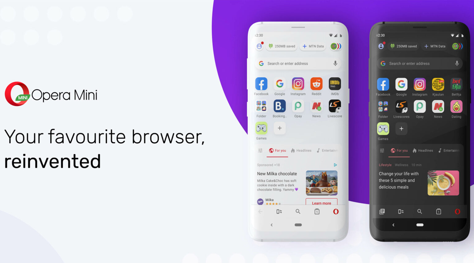 Opera Mini 50 arrives with new design, improved data saver and more