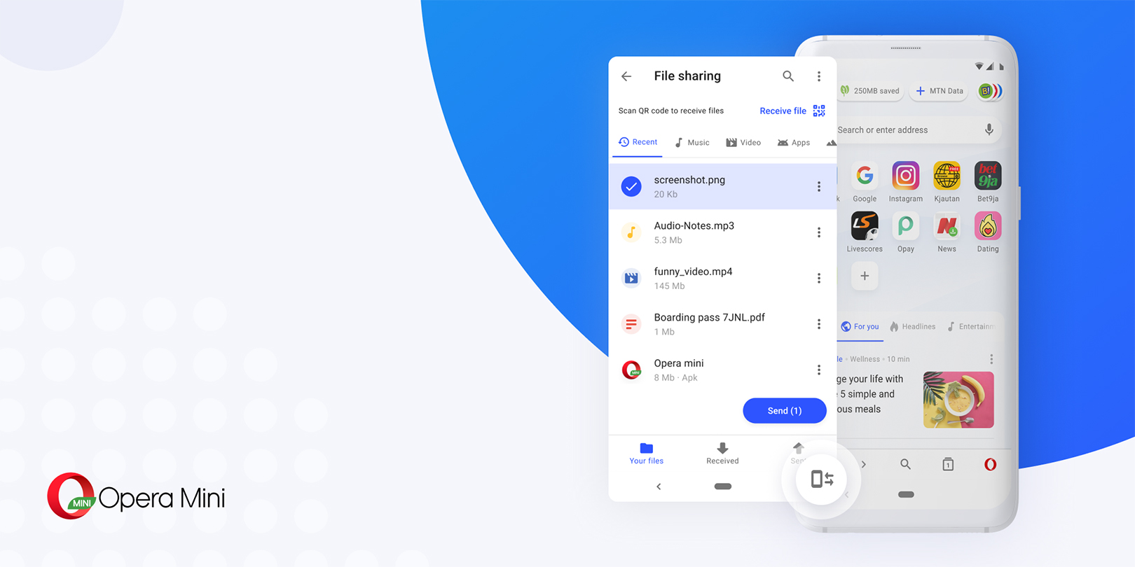 Opera Mini 50 arrives with new design, improved data saver and more