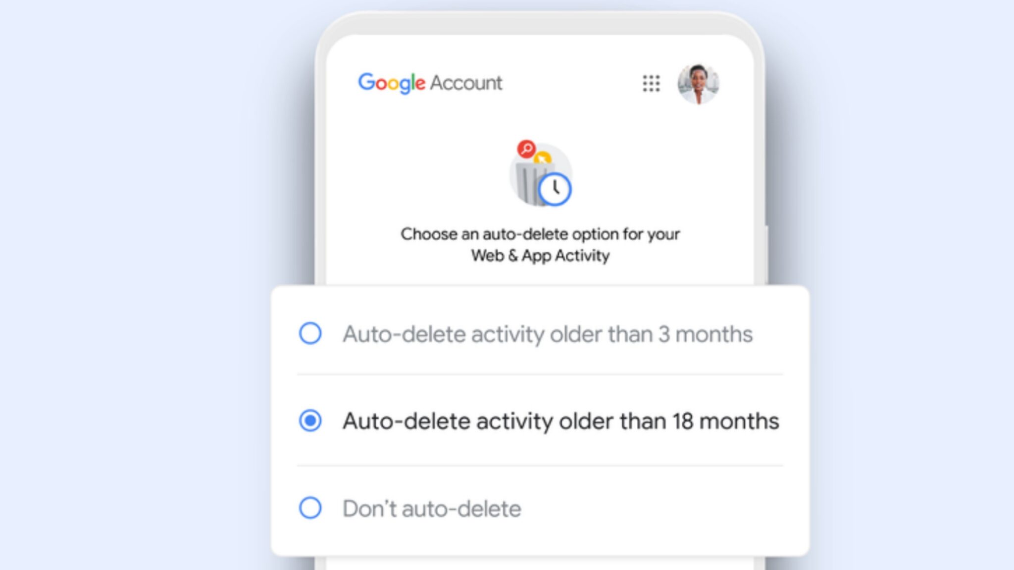 Google launches new privacy features to let users auto-delete their data