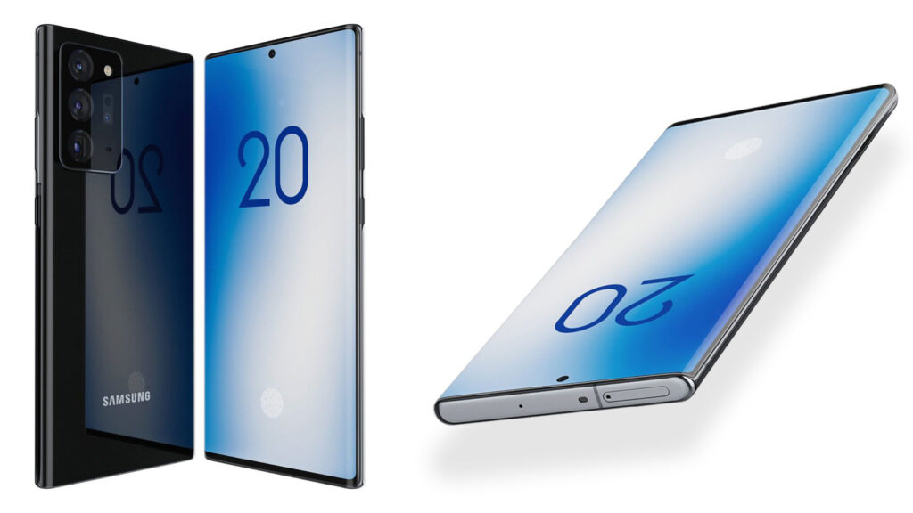 New Galaxy Note 20 Ultra renders reveal boxy design with curved corners
