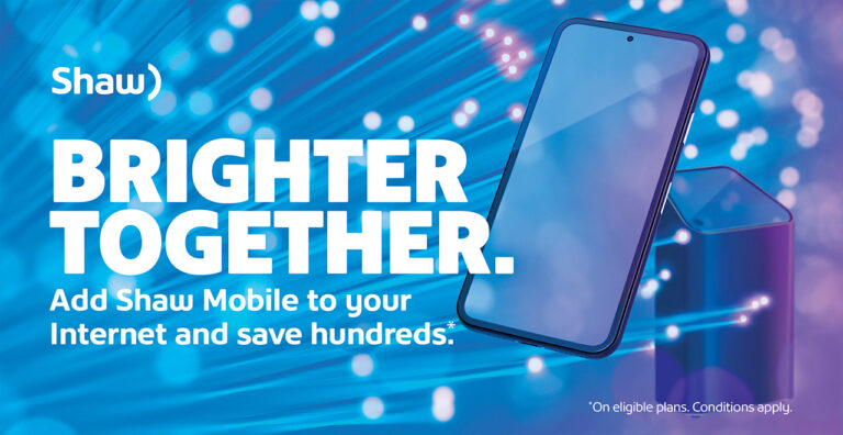 Shaw Mobile arrives in B.C., Alberta with $0 talk and text, $45 25GB plans