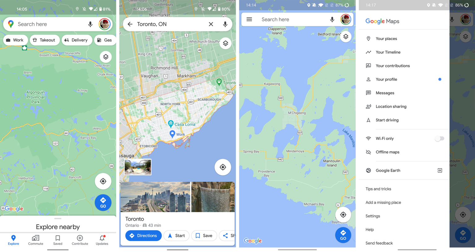 Google Maps rolling out rounded search bar design on Android
