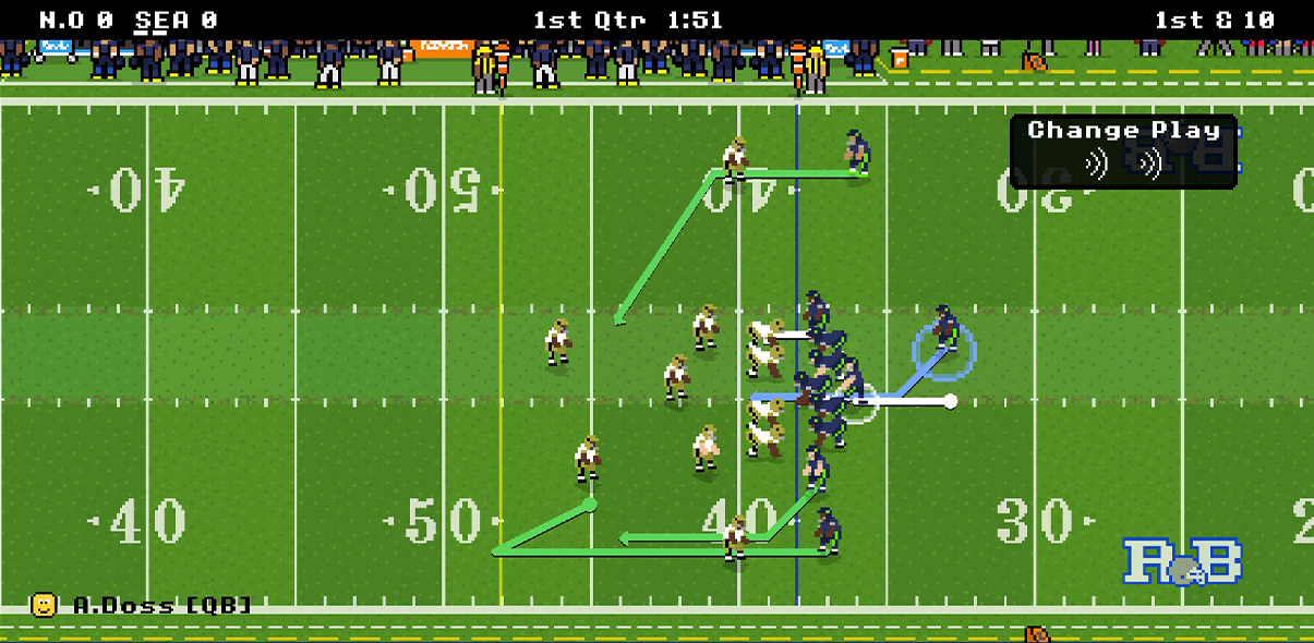 'Retro Bowl' offers top-notch football action with a retro flair