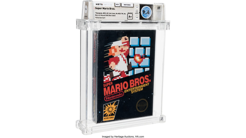 Sealed Super Mario Bros. now most expensive video game ever after ...
