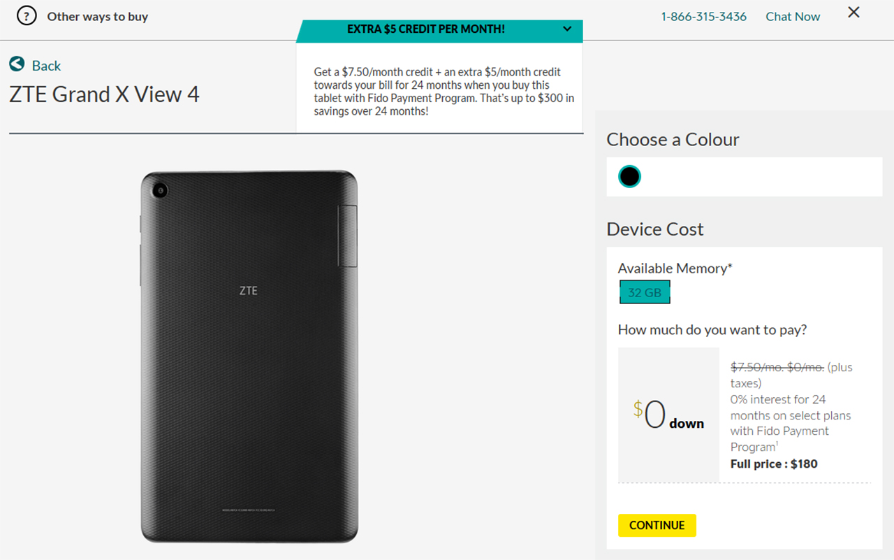 Fido offering Mother's Day deal on LG Velvet with ZTE tablet