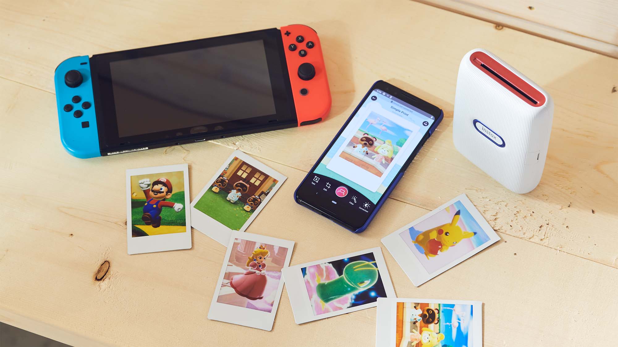 Fujifilm's Nintendo Switch Instax printer reimagines the classic Game ...
