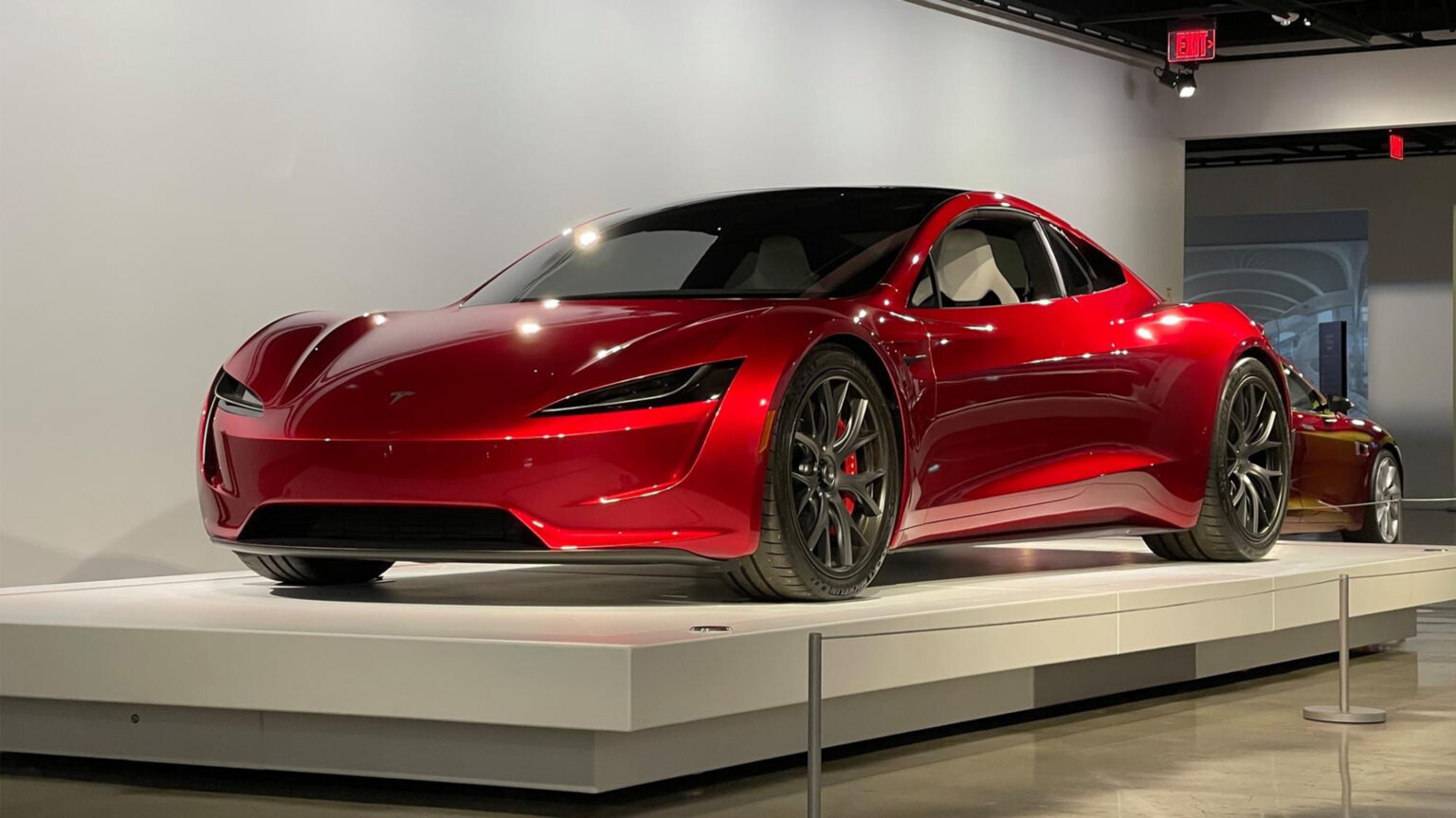 Elon Musk says Tesla is tweaking the Roadster's design to make it faster