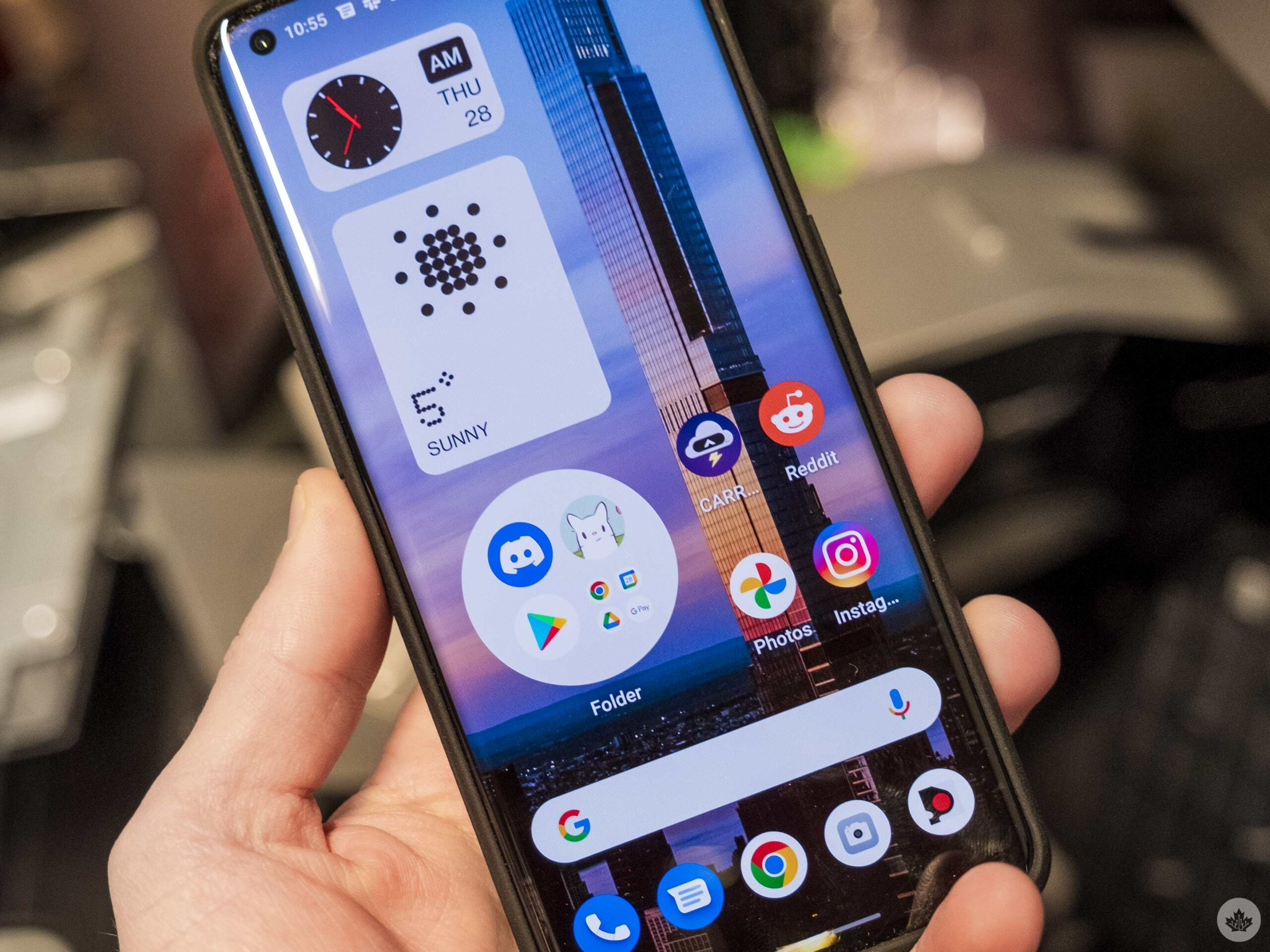 Nothing's Launcher is here, and it's pretty basic