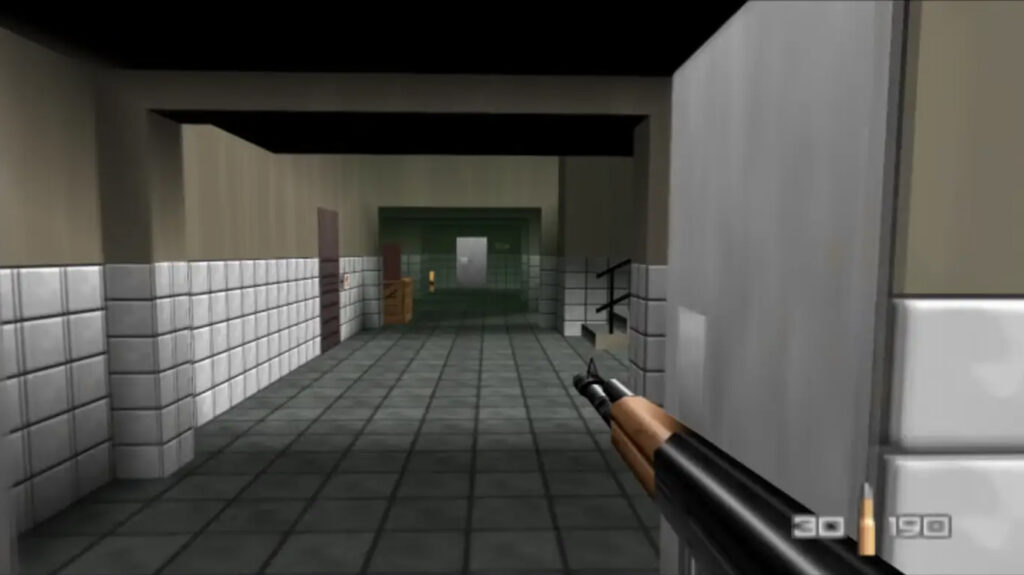N64 GoldenEye 007 multiplayer running on four screens is a childhood ...