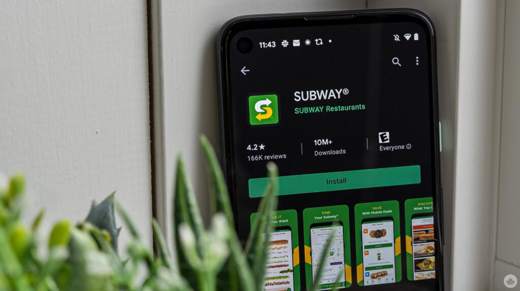 Subway Delivery launches in Canada with updated app