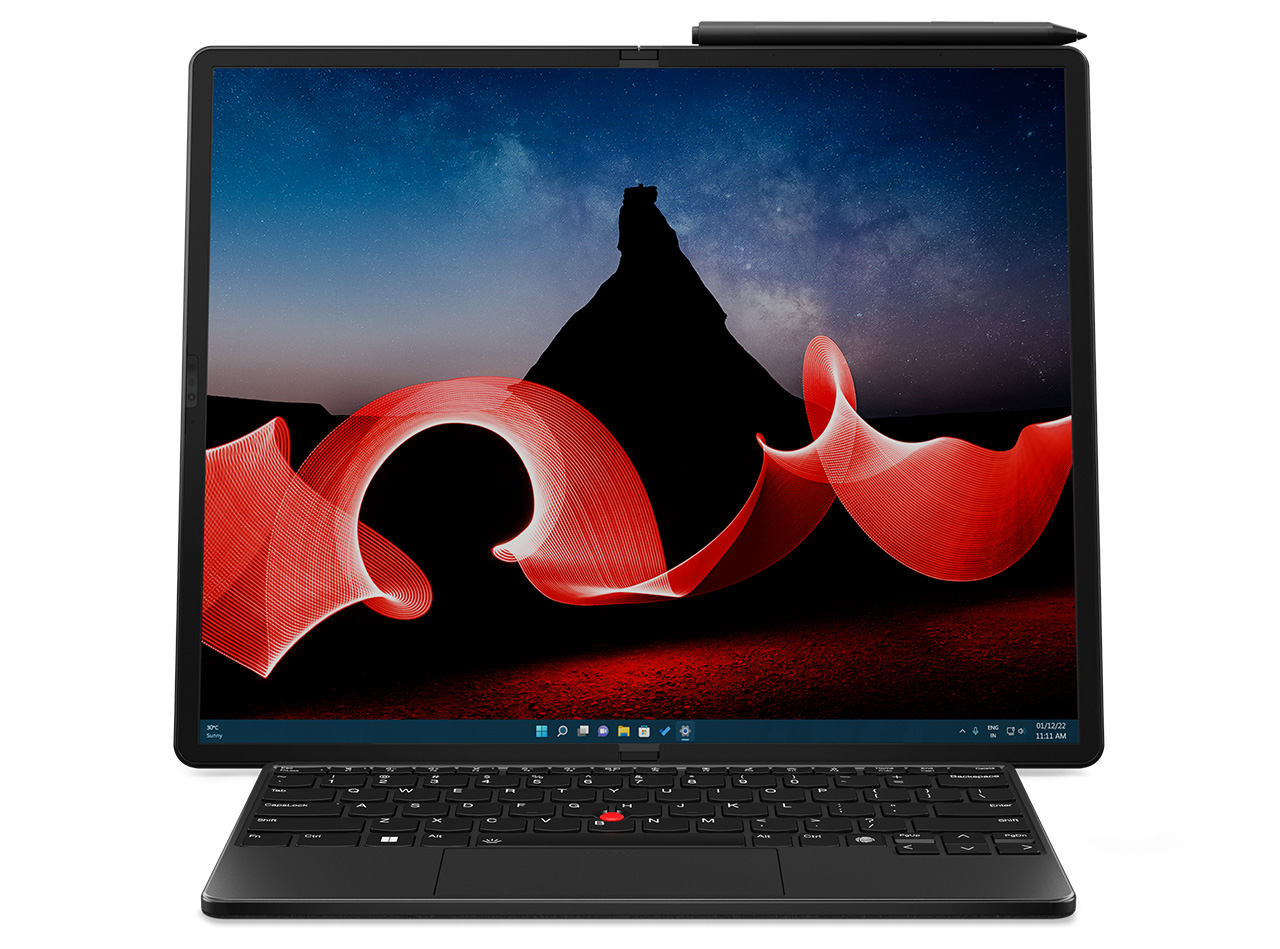 Lenovo unveils next-gen ThinkPad X1 Fold and weird 'wearable display'