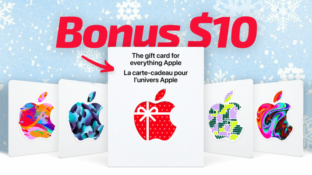 $100 Apple gift cards on Amazon get $10 promo