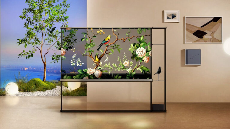 LG reveals wild-looking transparent OLED TV at CES 2024