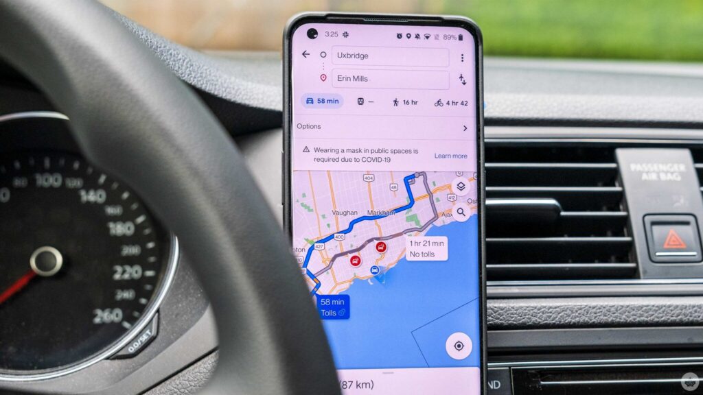 Gemini in Google Maps now works for walking, cycling navigation