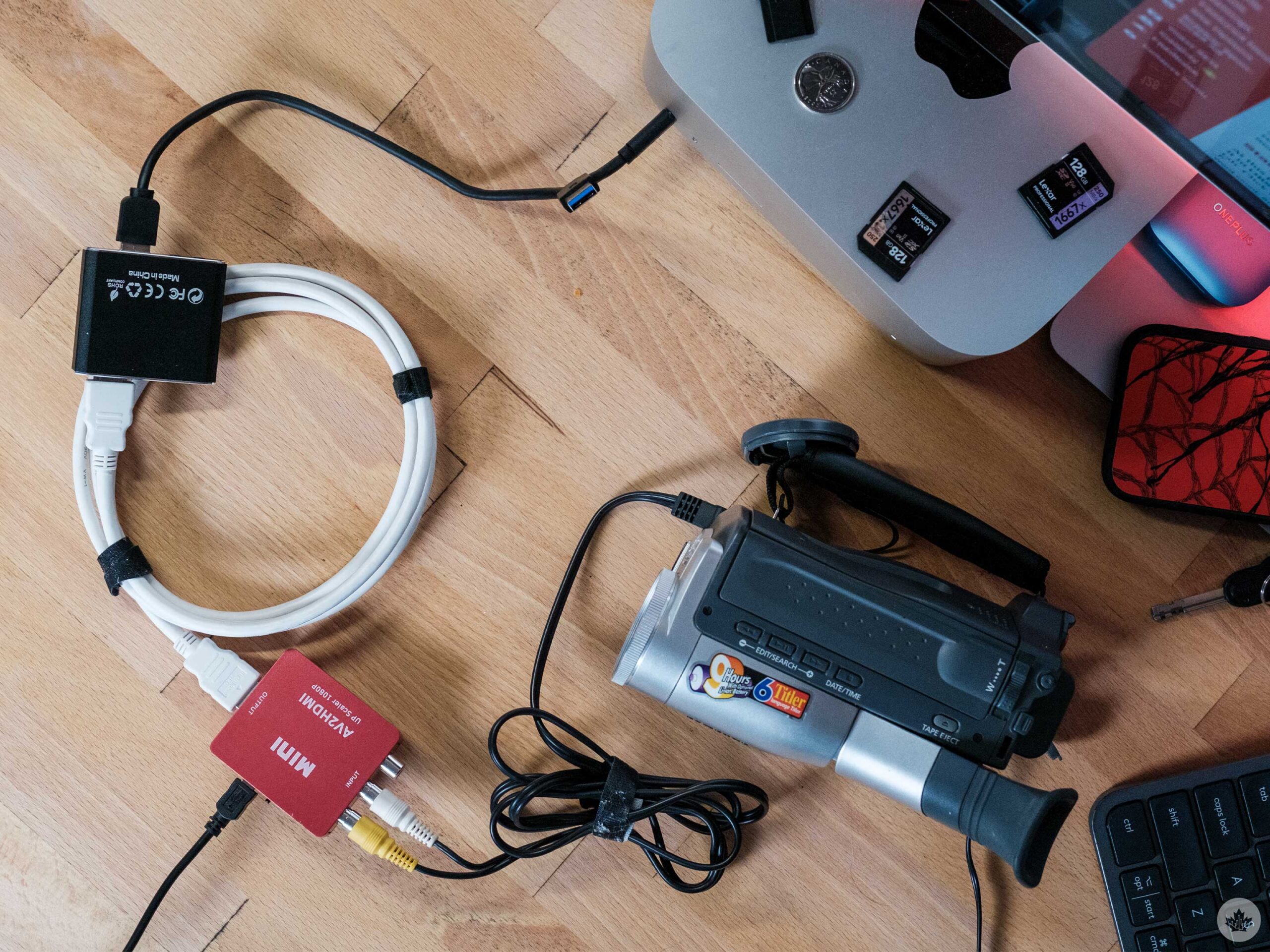 How to digitize 8mm camcorder film with OBS
