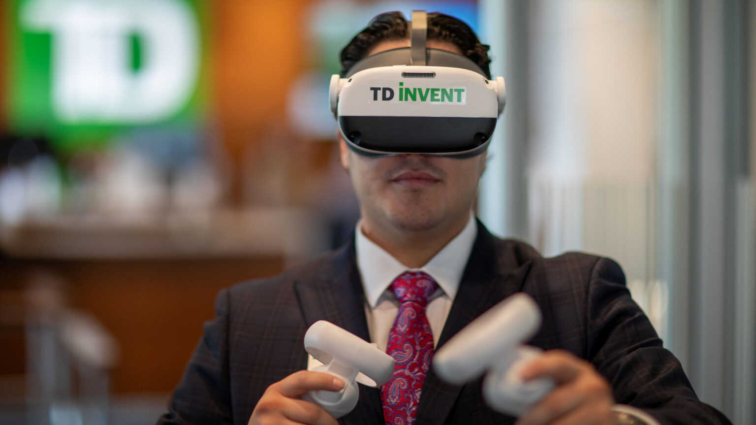 TD is using VR to train its customer service employees