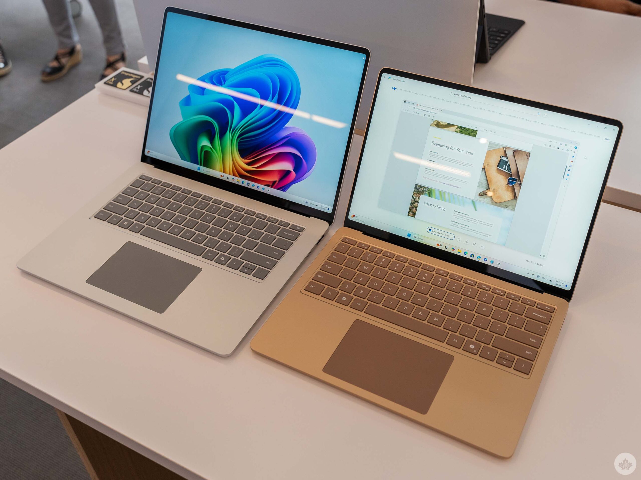 Hands-on with Microsoft's Copilot + PC Surface Laptop and Pro