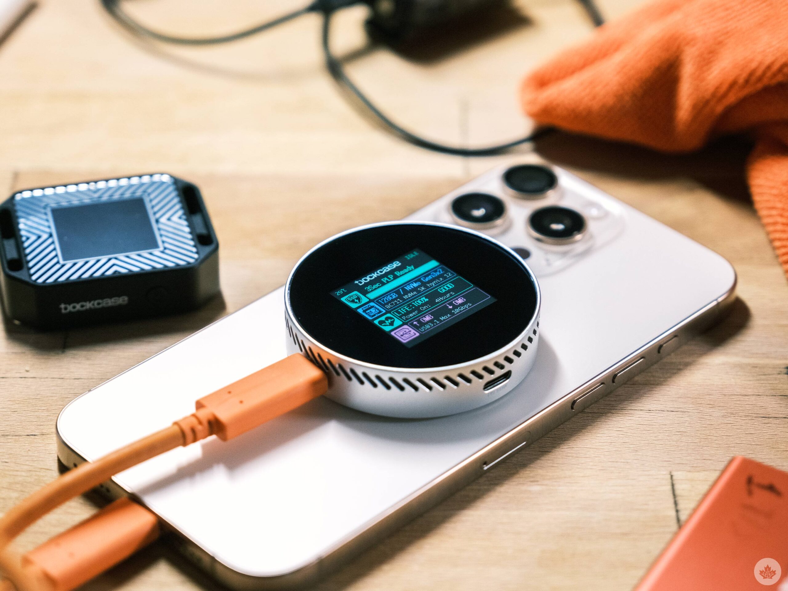 The Dockcase MagSafe SSD is perfect for shooting LOG on iPhone