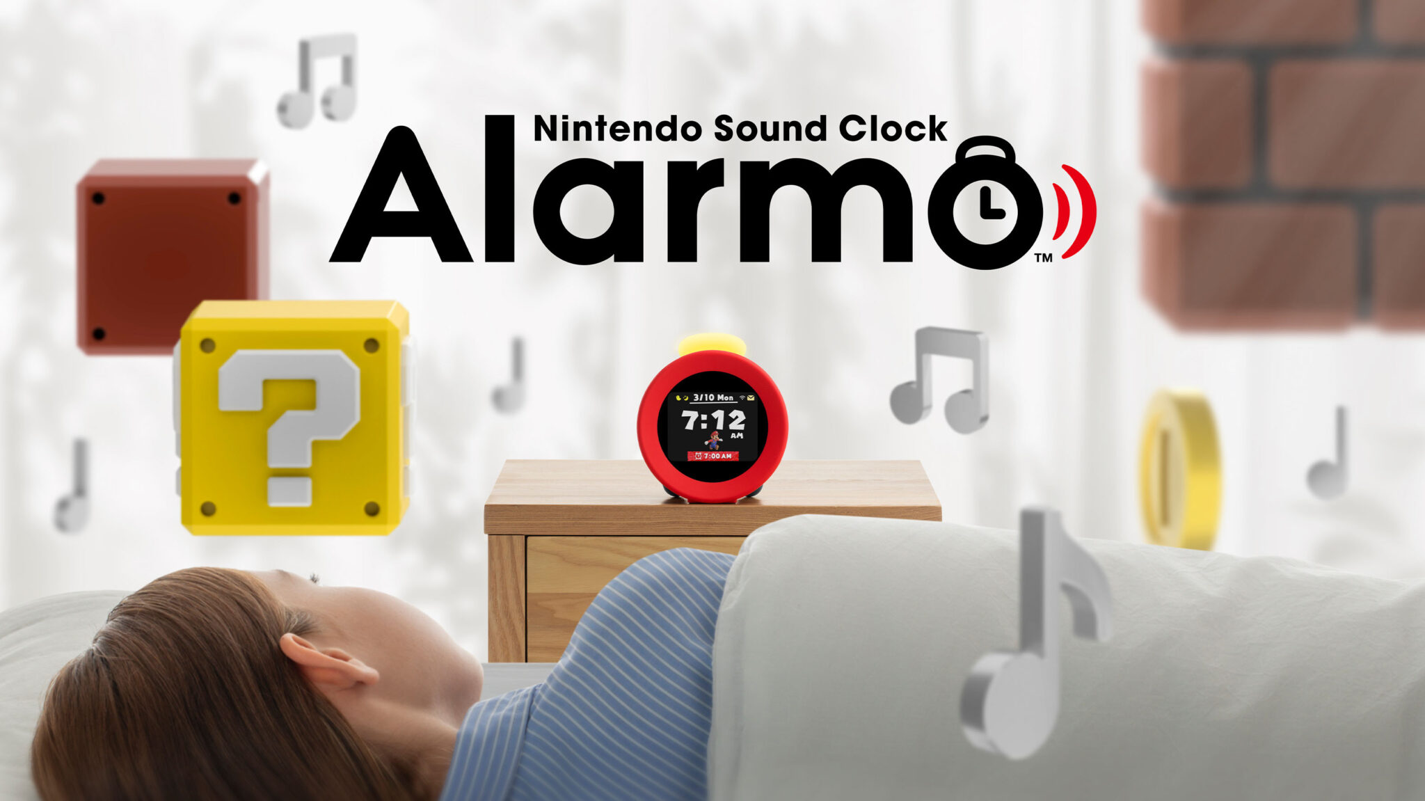 Nintendo's new Alarmo clock will wake you up for the Switch 2 announcement