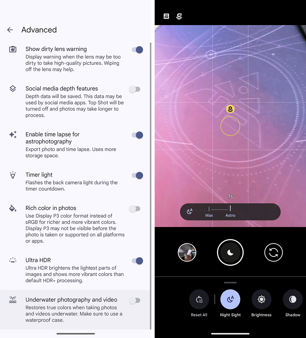Pixel Camera update brings underwater mode, tweaked Panorama interface