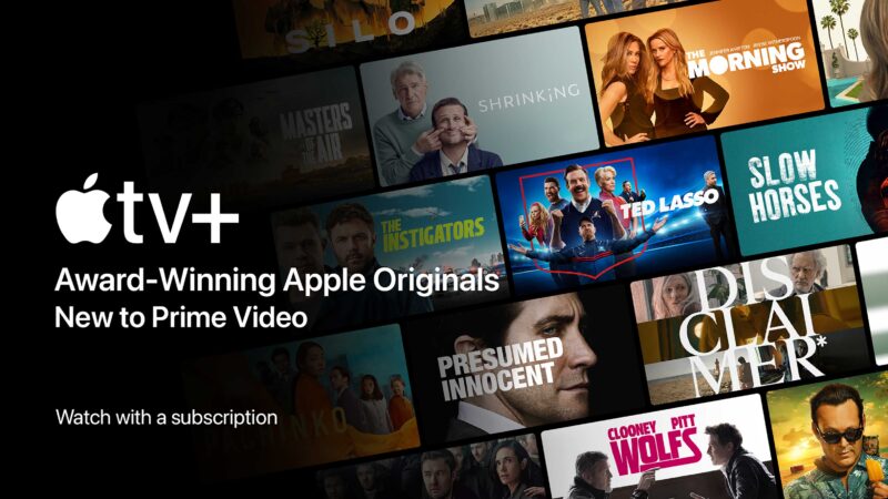Apple TV+ is now available on Prime Video in Canada