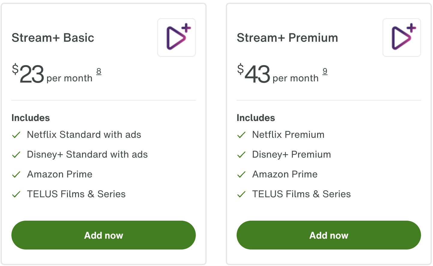 Telus raises Stream+ subscription bundle prices