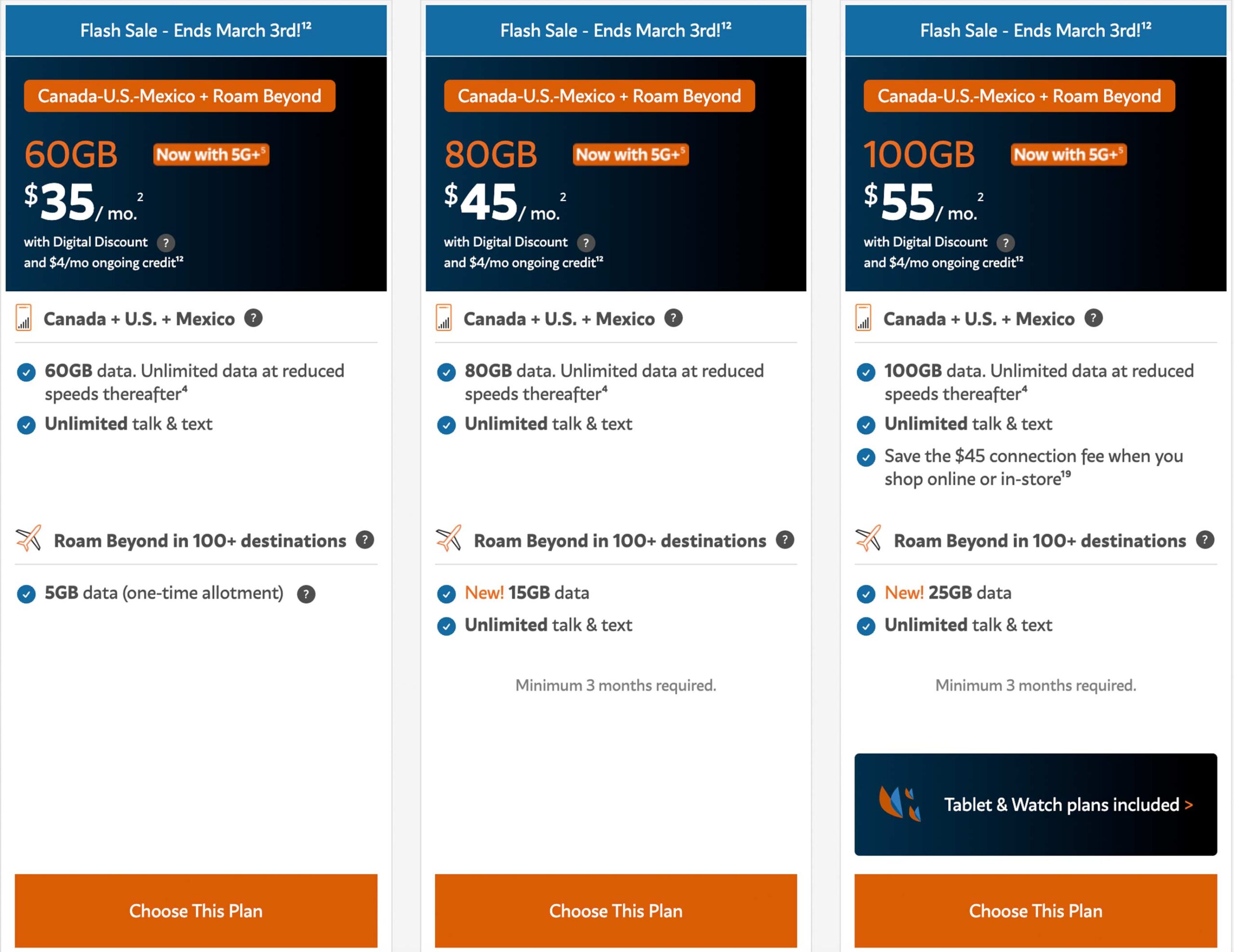 Freedom Mobile discounts top plans, now offers $35/60GB