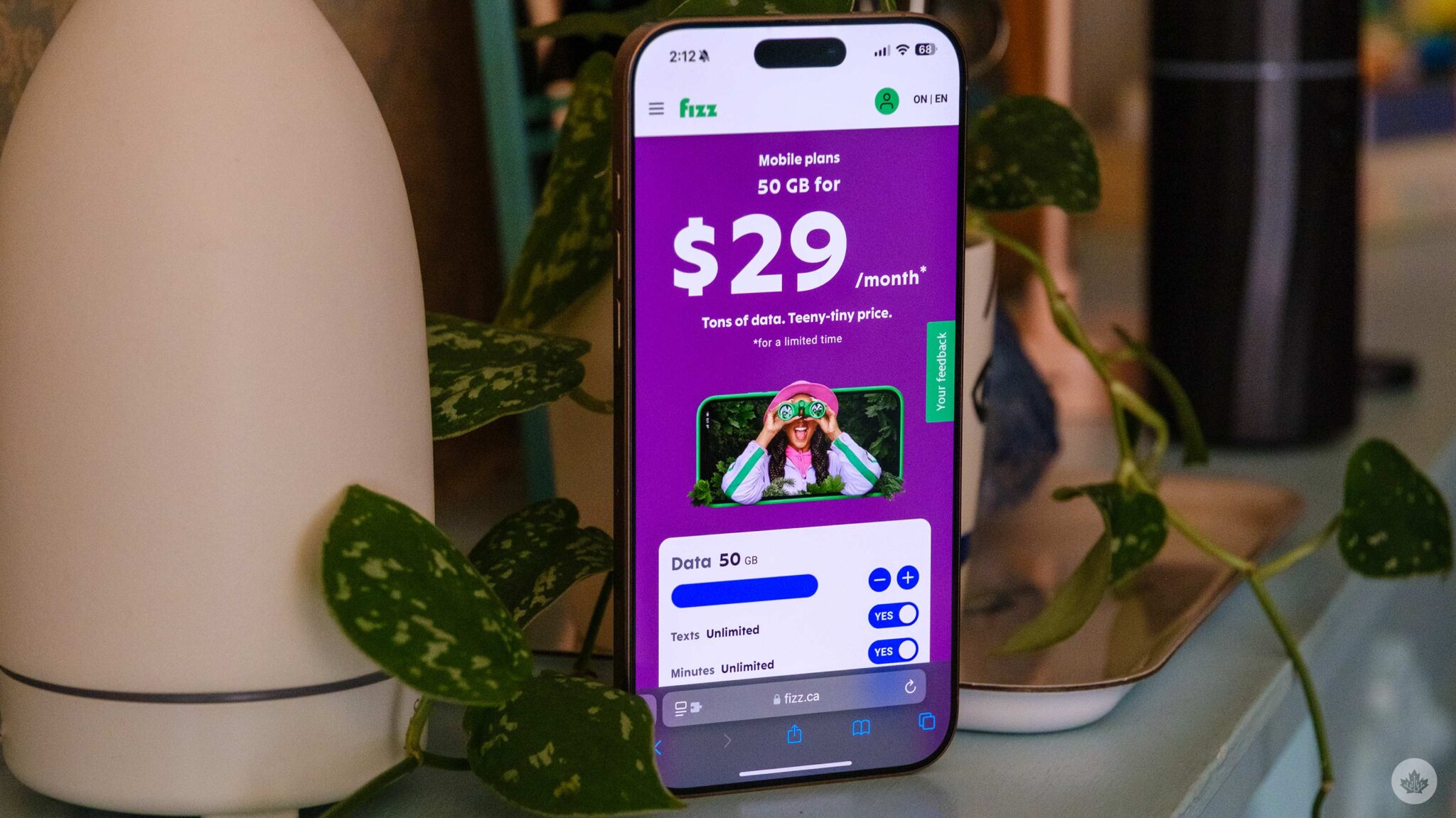Fizz Mobile flash sale includes $29/50GB plan