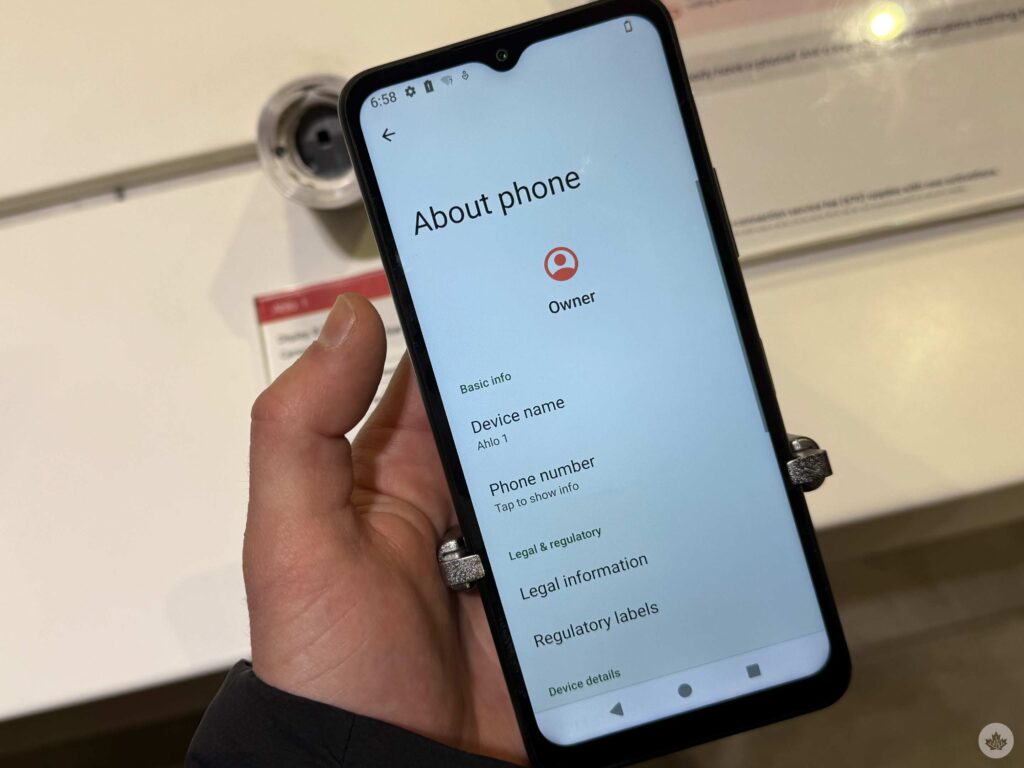 Hands on with the Bell Ahlo 1 smartphone