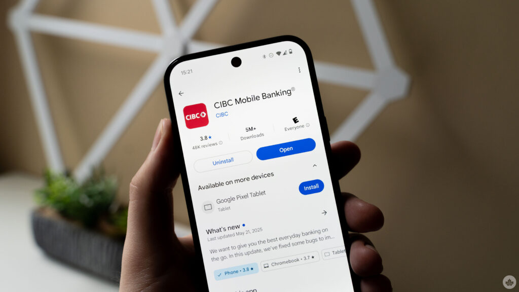 CIBC banking app takes top spot in satisfaction rankings: study
