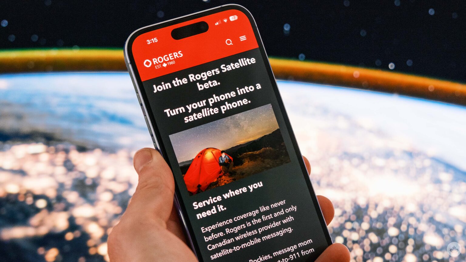 How to sign up for the Rogers satellite-to-mobile beta plan