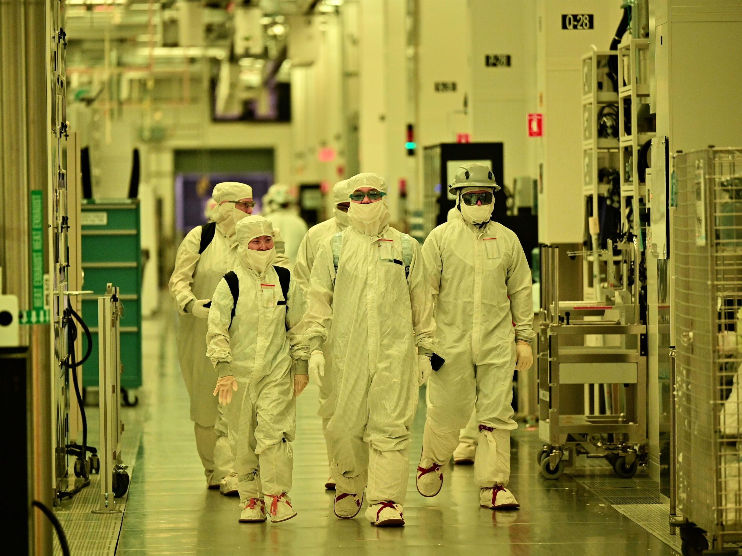 An inside look at the facility where Intel makes computer chips