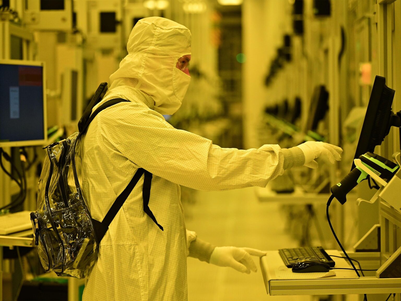 An inside look at the facility where Intel makes computer chips
