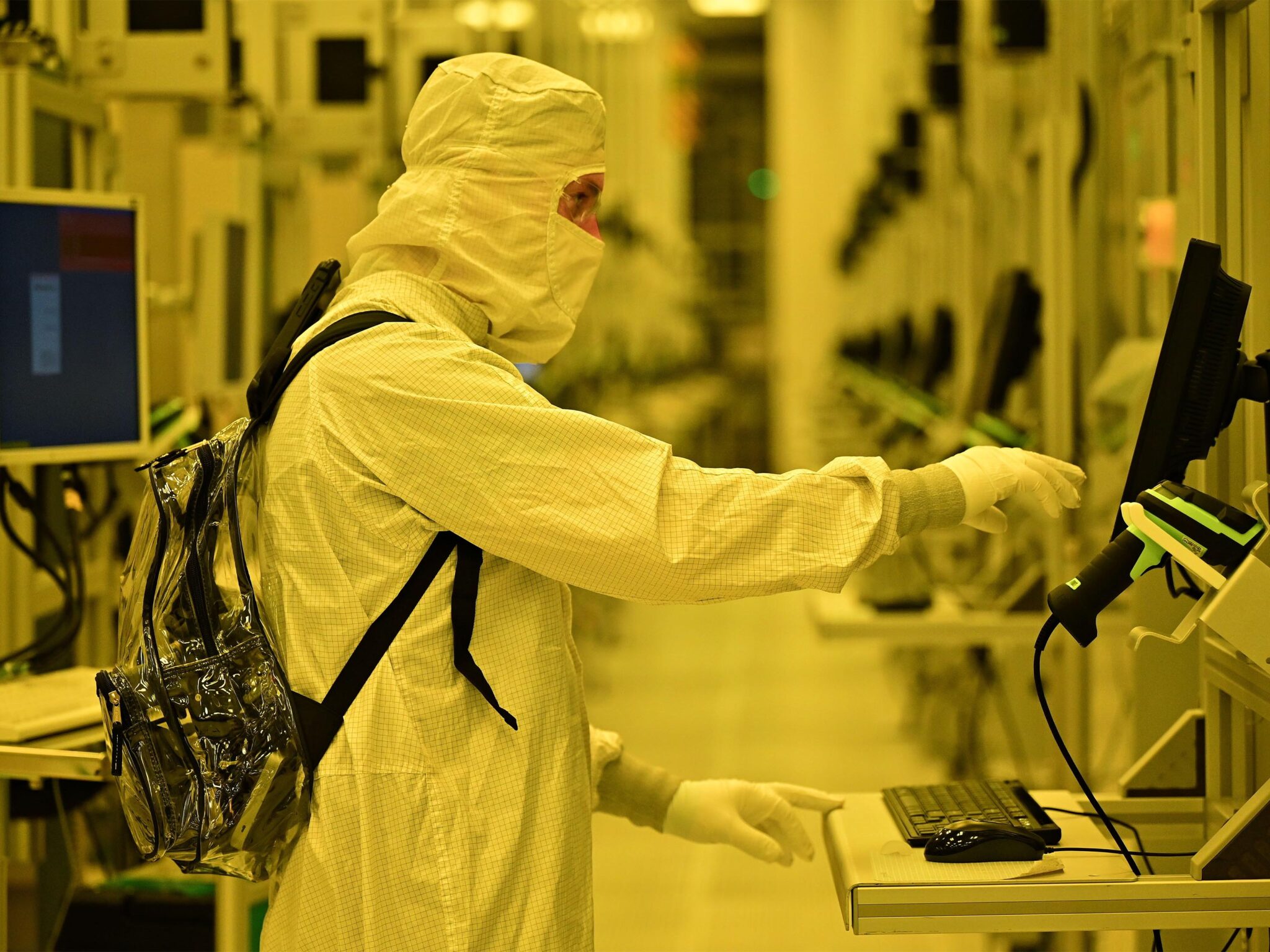 An inside look at the facility where Intel makes computer chips