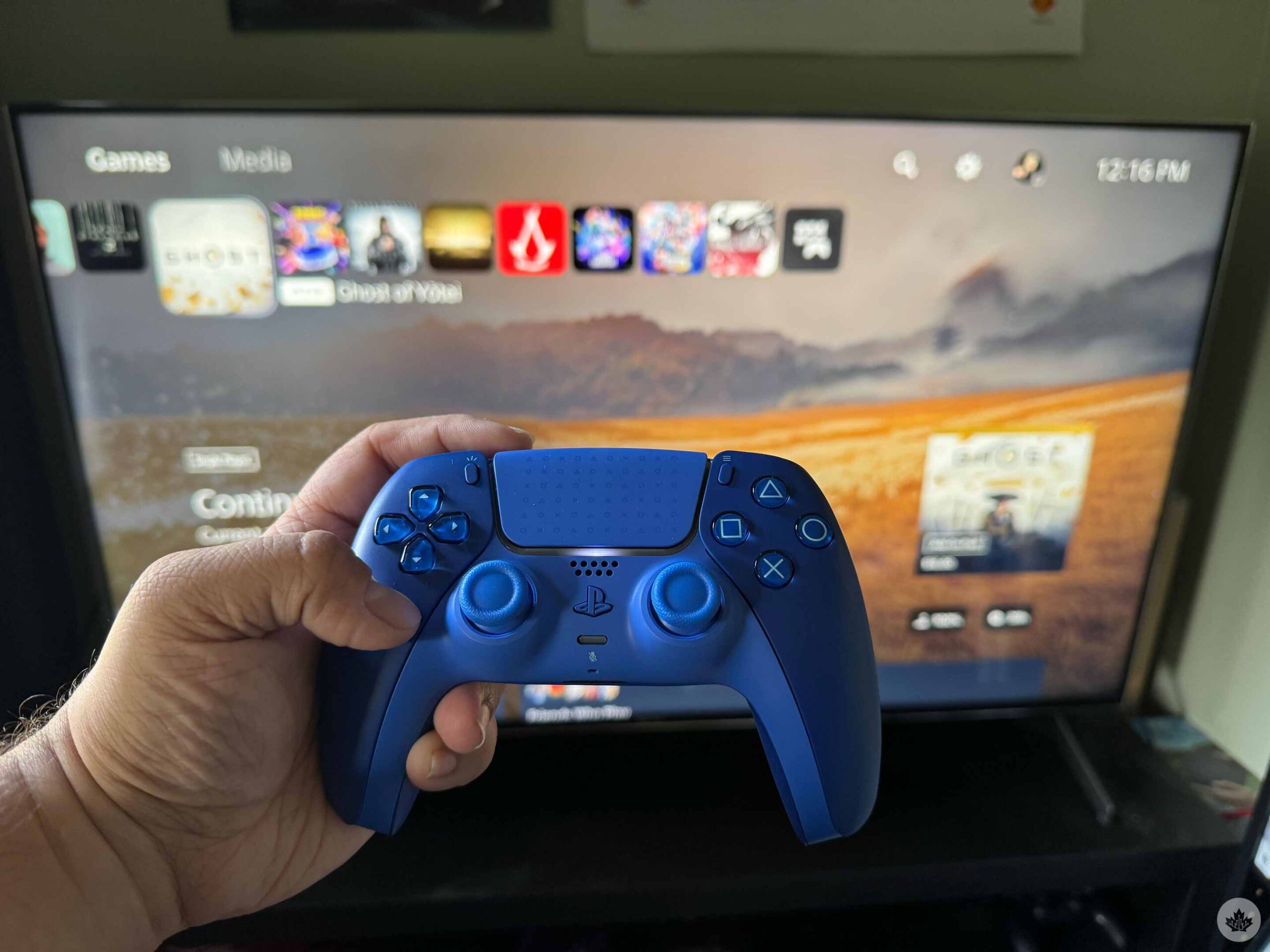 The latest PS5 DualSense controller is blue-tiful