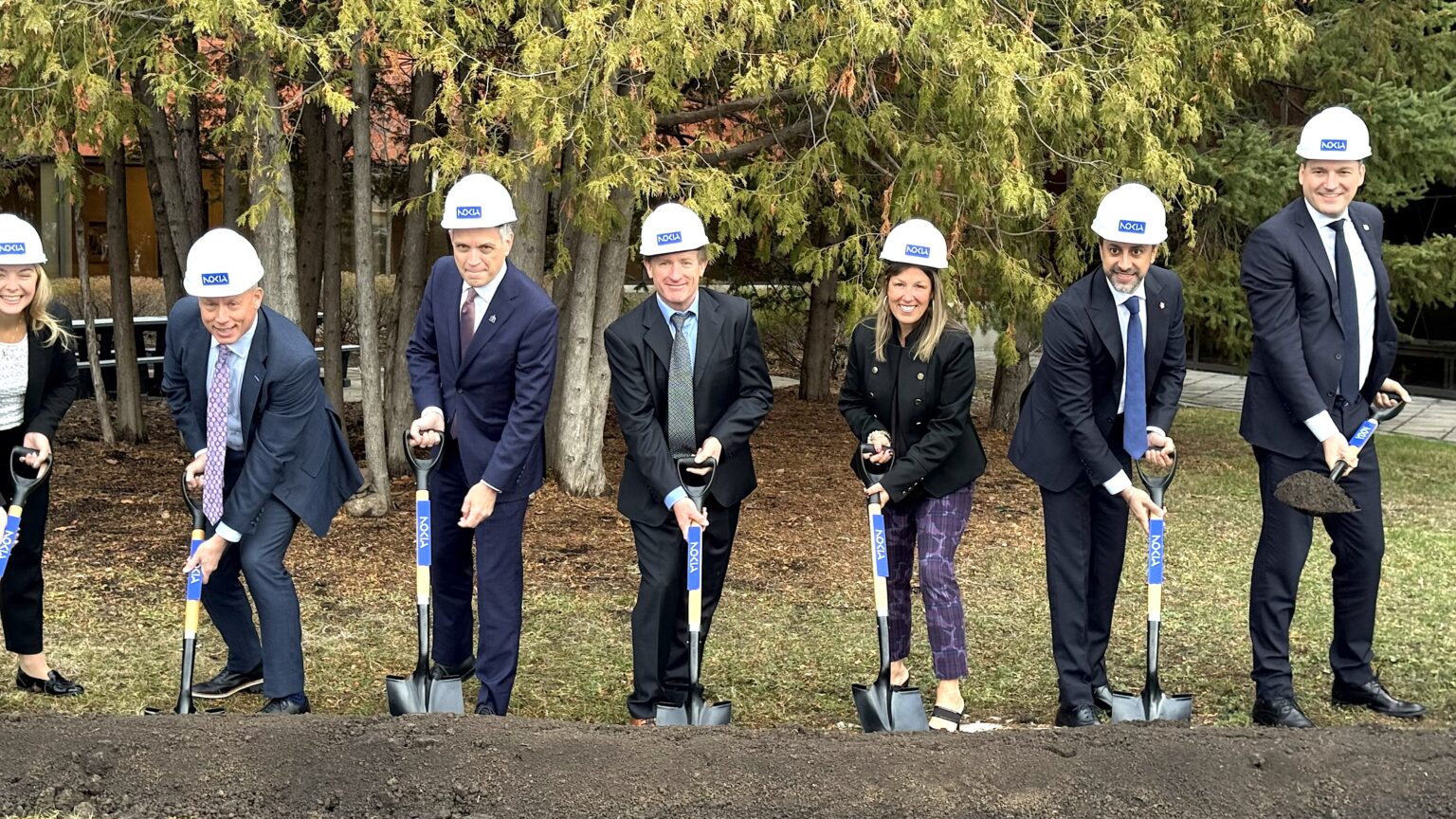 Nokia breaks ground on Ottawa campus for 6G research
