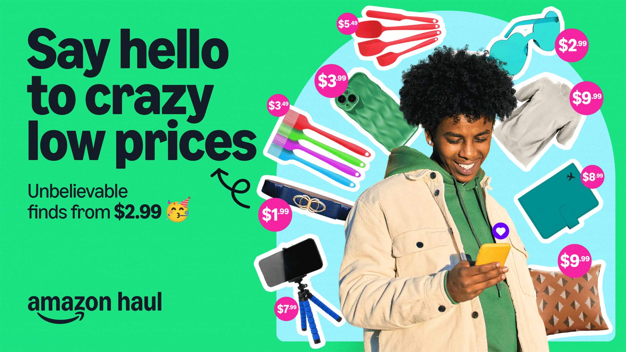 Amazon brings 'Haul' bargain section to mobile app in Canada