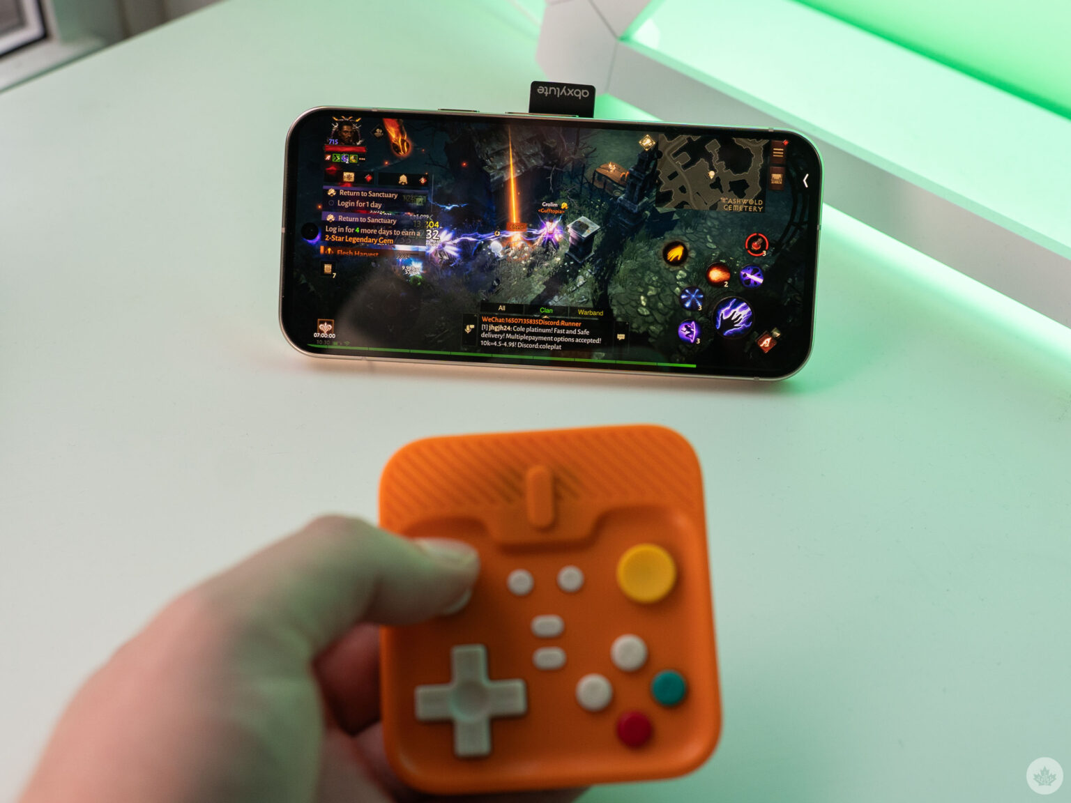 Abxylute M4 is one of the smartest phone controllers I've used