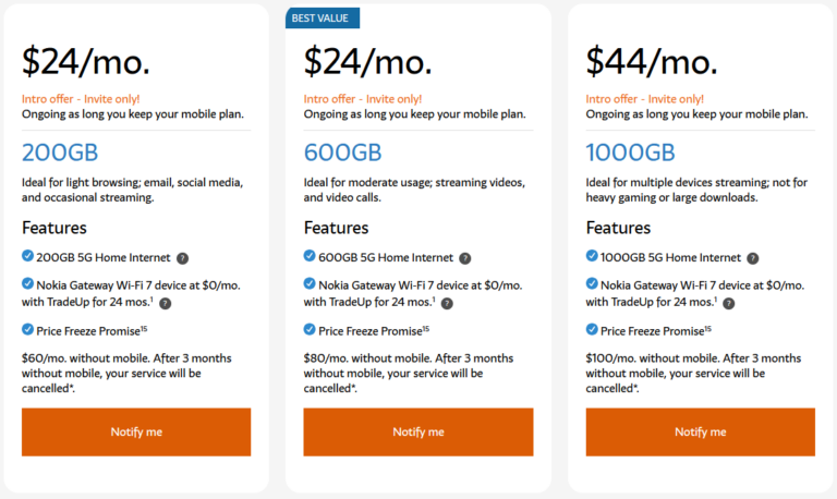 Freedom Mobile launches 5G Home Internet starting at $24/mo