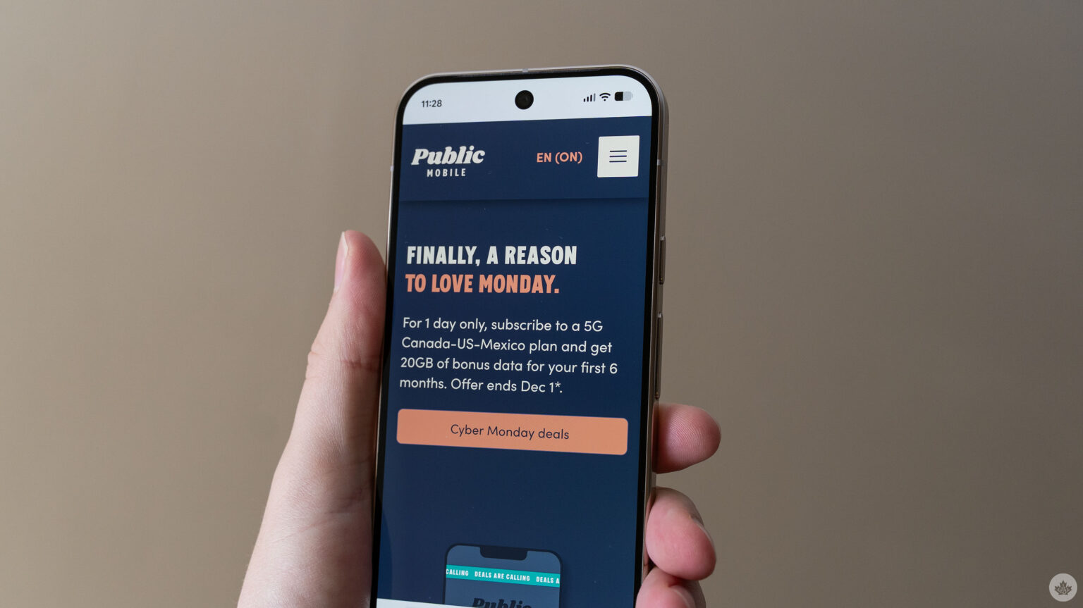 Public Mobile Cyber Monday sale: get 20GB bonus data on select plans